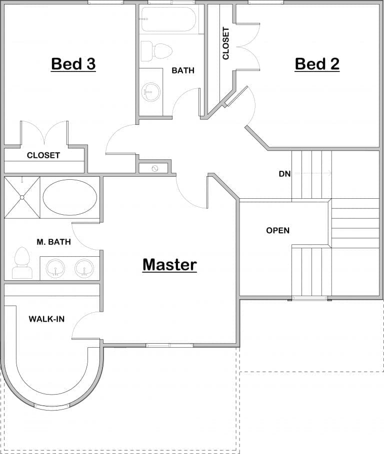 Nicholas - Two Story House Plan