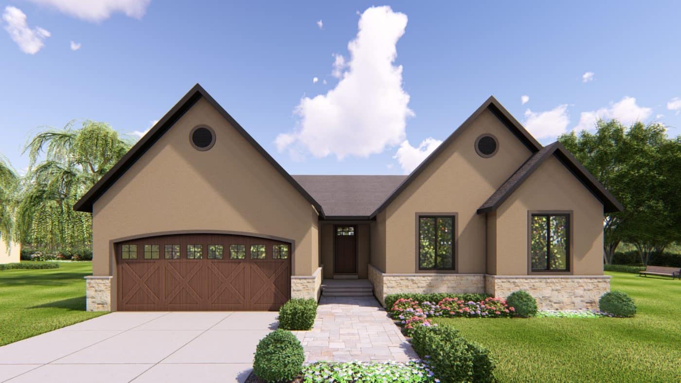 Marlington - French Country - Quick House Plan