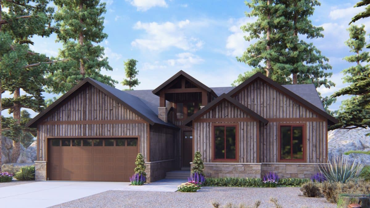 Marlington - Mt. Rustic - Quick House Plan