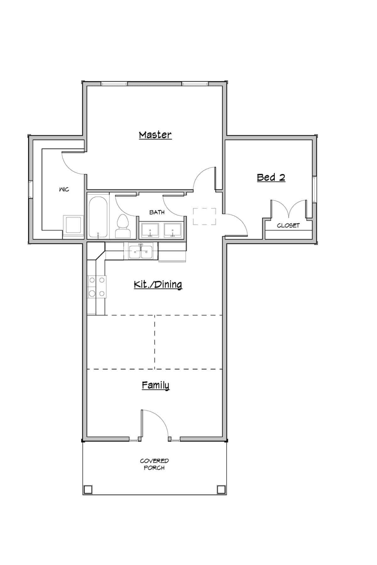 Amethyst - Traditional - Quick House Plan
