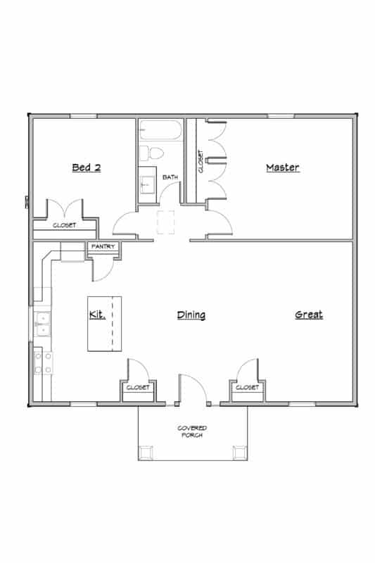 Onyx - Craftsman - Quick House Plan