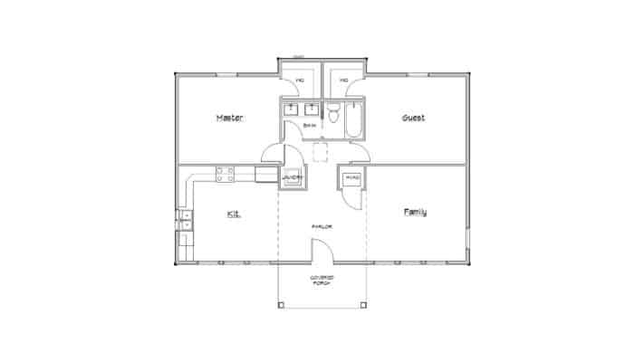 Turquoise - Beach House - Quick House Plan